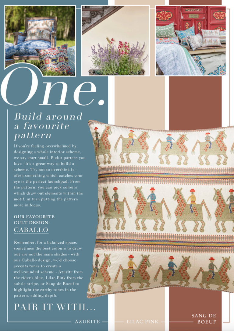 How to Pair Colour with Pattern & Print - the Wicklewood X Edward ...