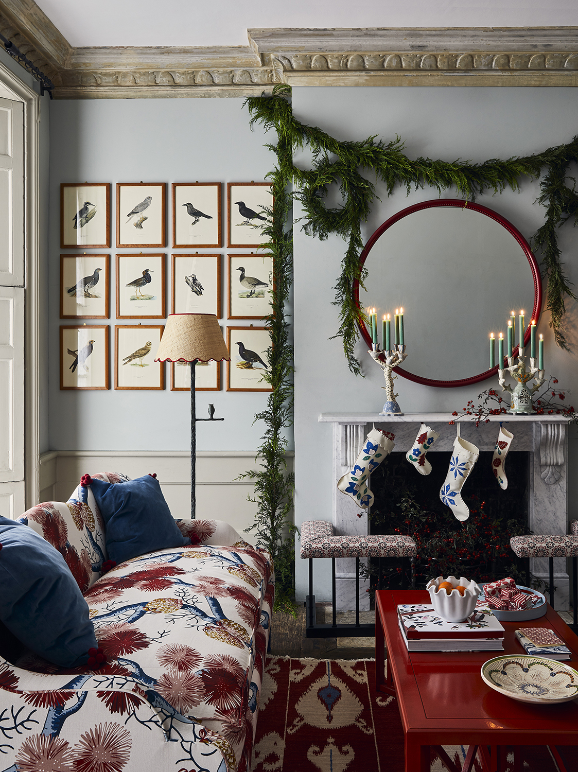 Christmas C'est Chic! 5 Colourful Room Ideas - Edward Bulmer Natural Paint