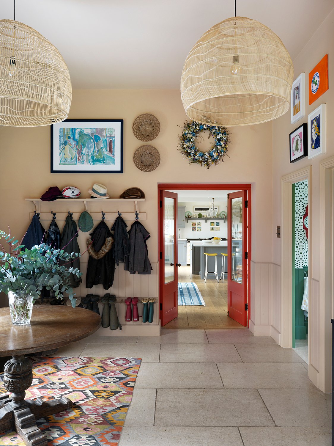 Hallway Ideas to Make an Entrance - Edward Bulmer Natural Paint