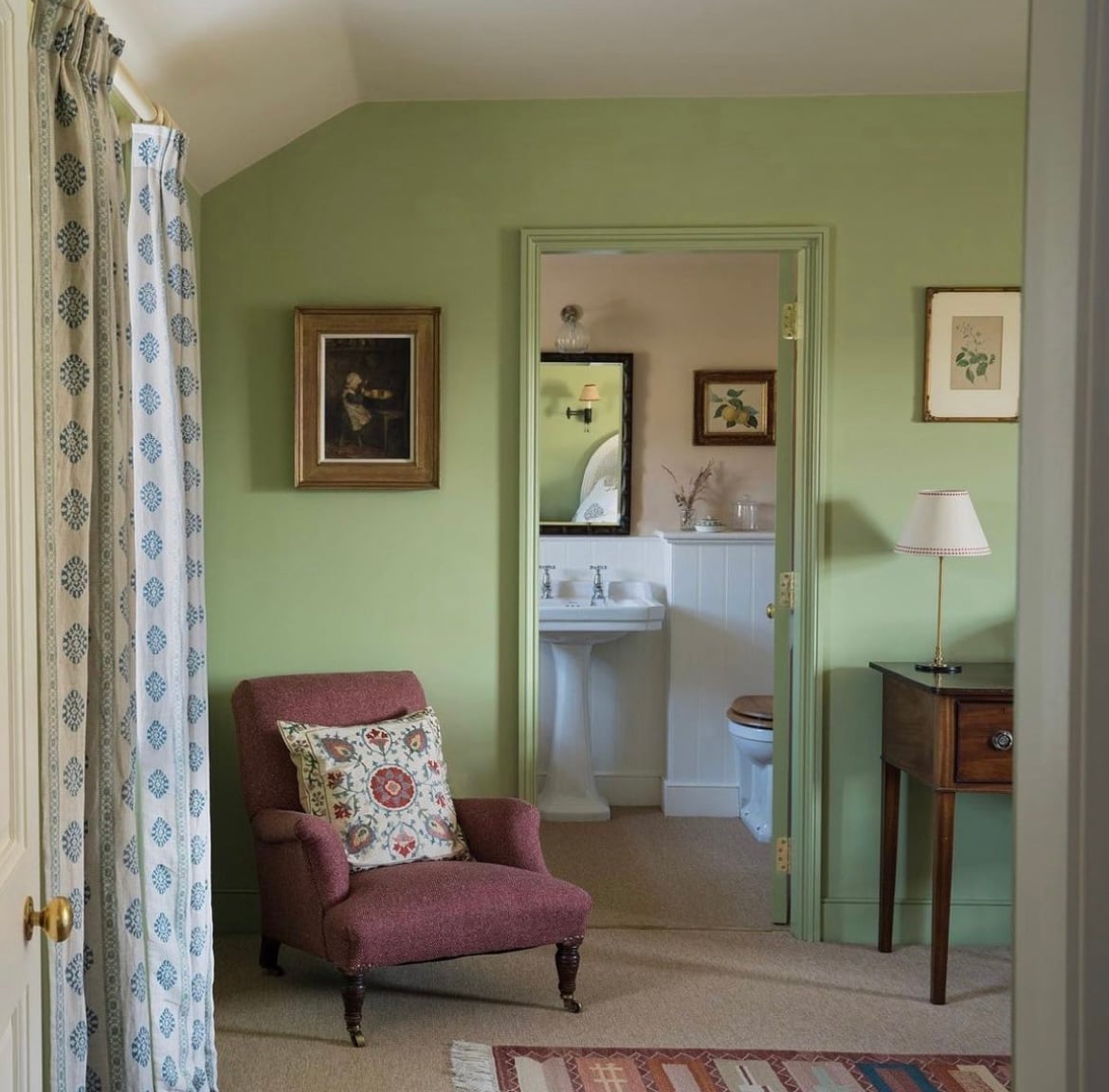 5 Glorious Green Interior Colour Ideas - Edward Bulmer Natural Paint