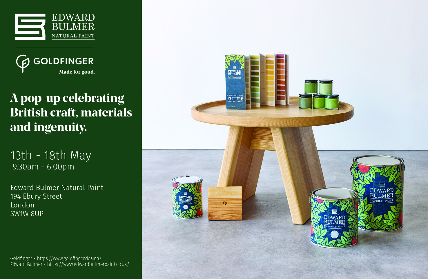 What's On - Edward Bulmer Natural Paint