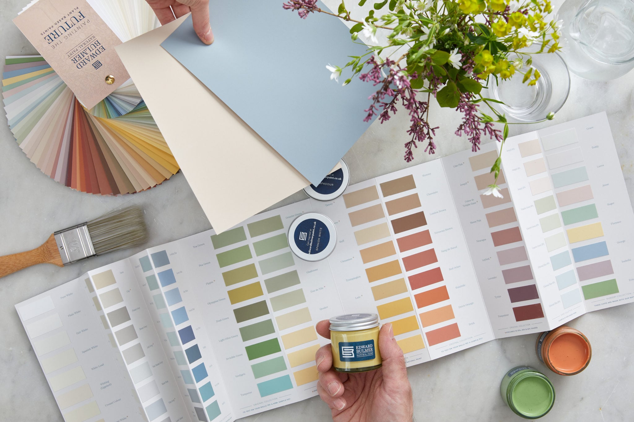 Order Paint Tester & Sample Pots Online - Edward Bulmer Natural Paint