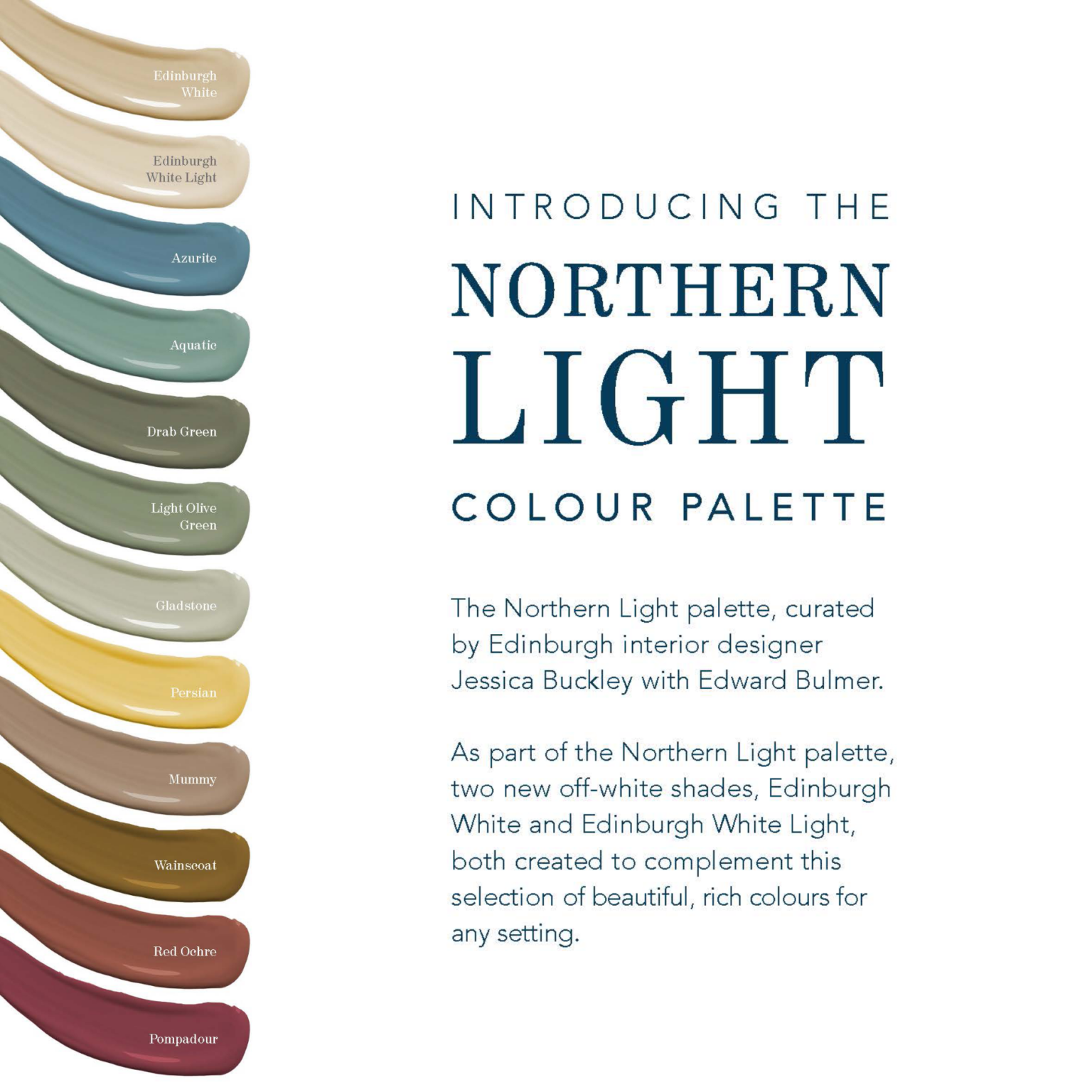 The Northern Light Colour Palette by Jessica Buckley x Edward Bulmer ...