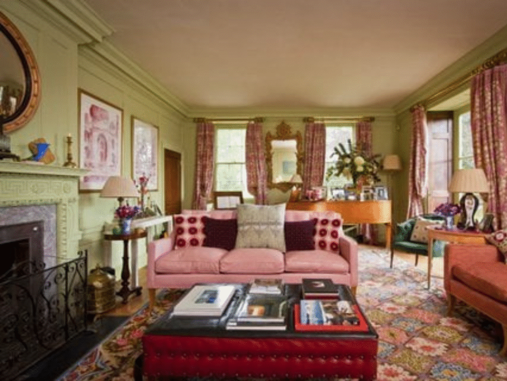 Creating a calm sitting room haven - Edward Bulmer Natural Paint
