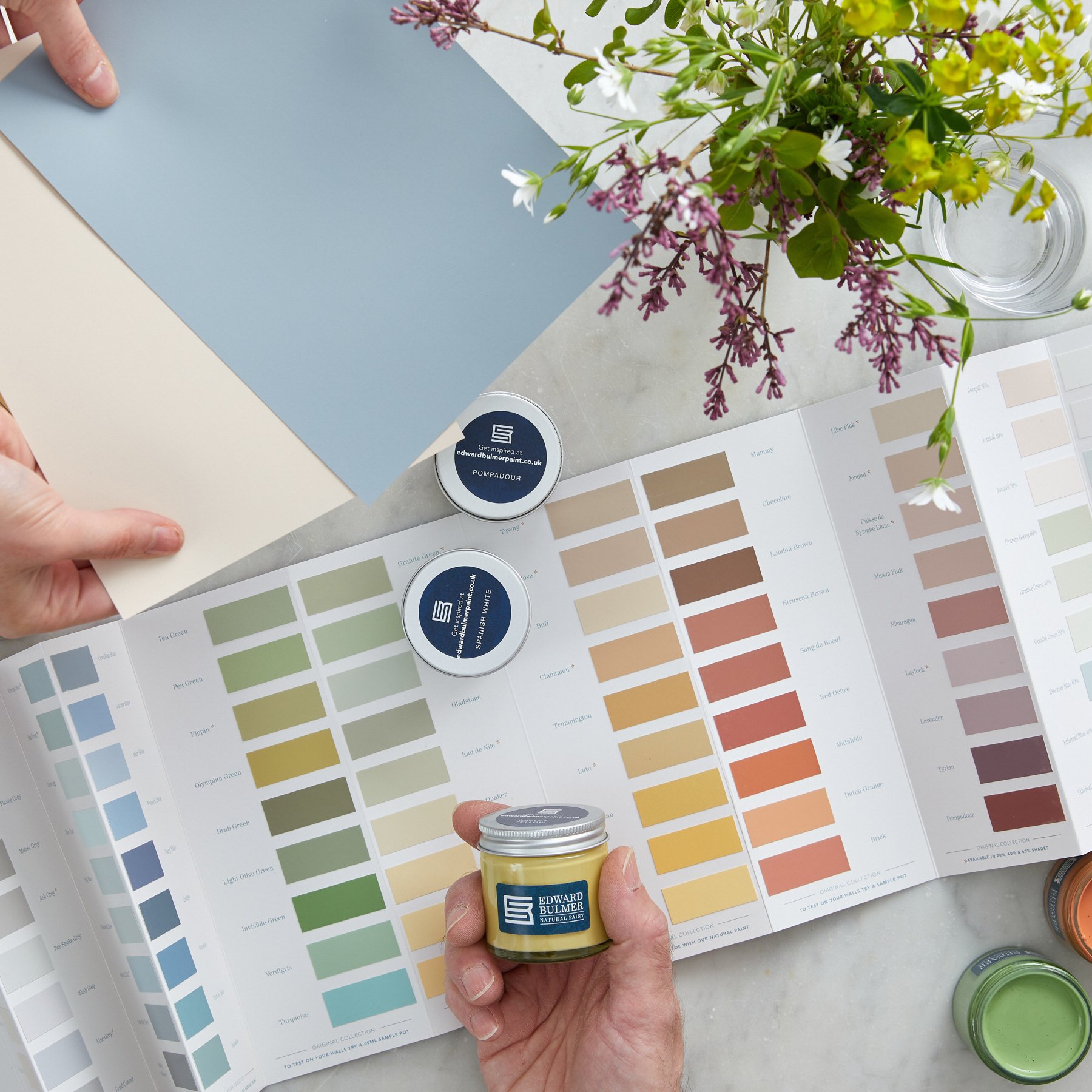 Free Colour Chart - Edward Bulmer Natural Paint